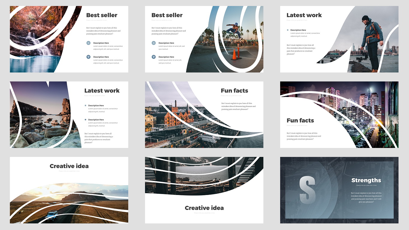Pitch Deck Business Infographics, Presentation Templates | GraphicRiver
