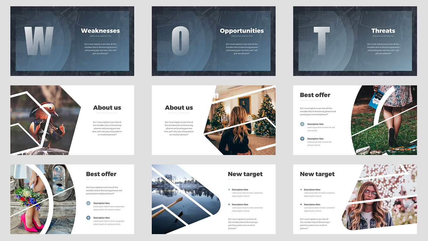 Pitch Deck Business Infographics, Presentation Templates | GraphicRiver