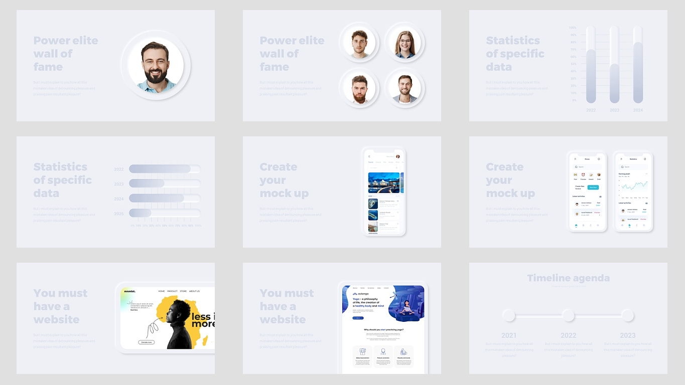 Pitch Deck Business Infographics, Presentation Templates | GraphicRiver