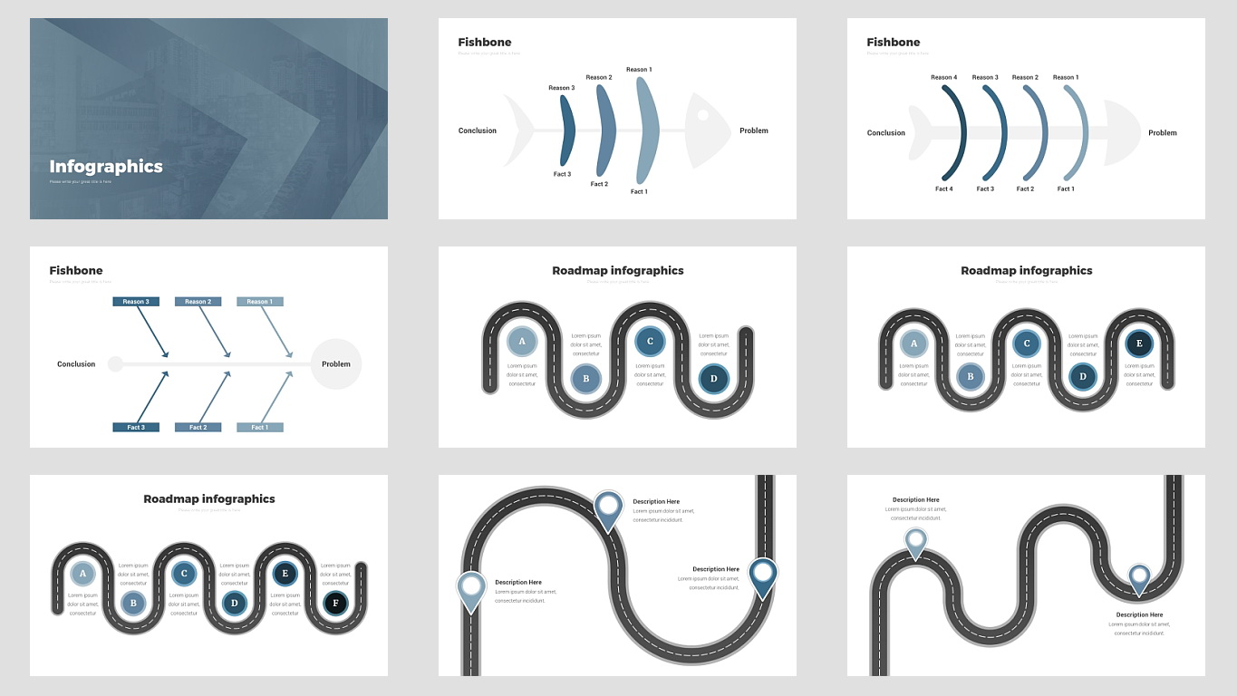 Pitch Deck Business Infographics, Presentation Templates | GraphicRiver