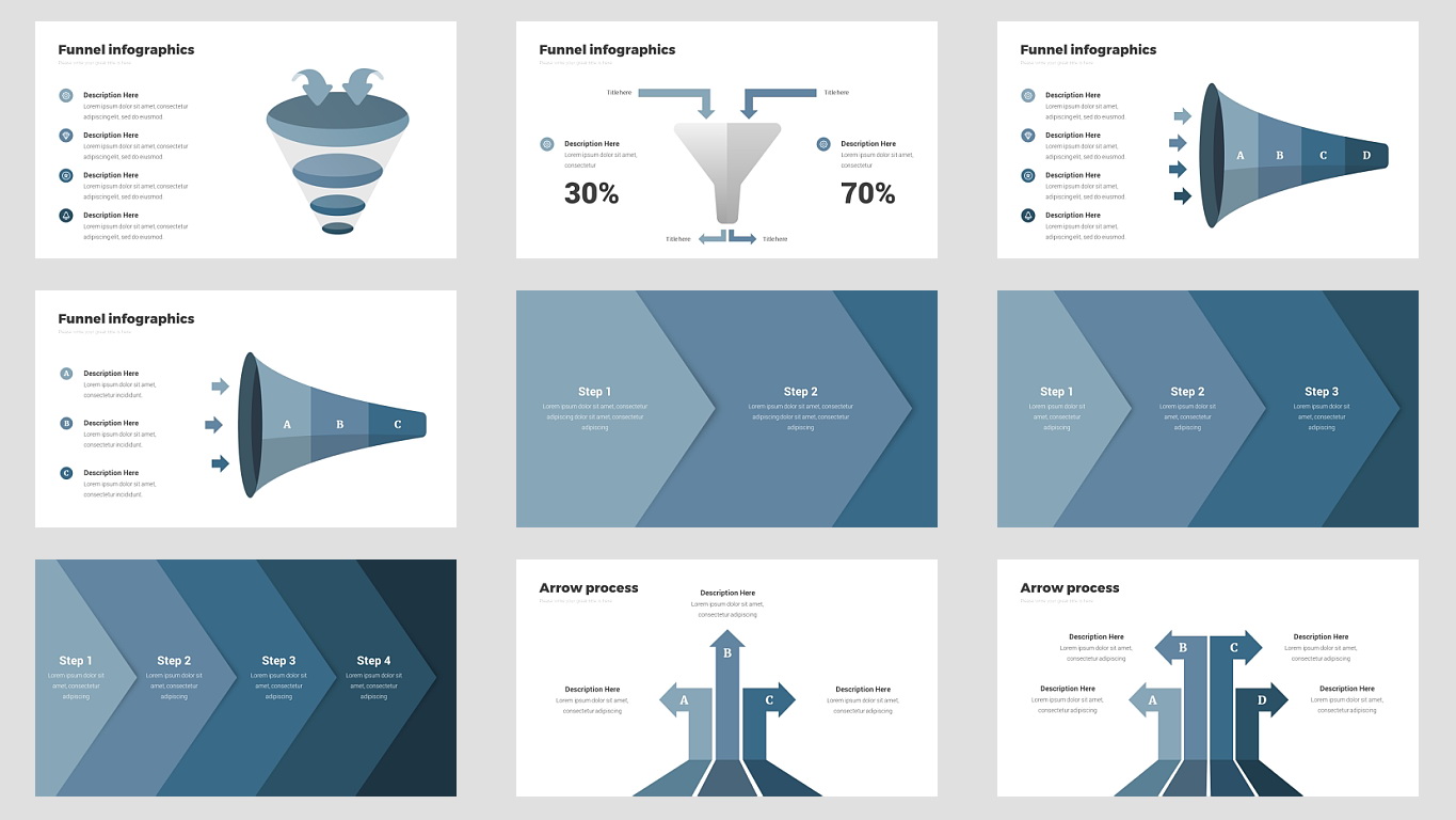 Pitch Deck Business Infographics, Presentation Templates | GraphicRiver