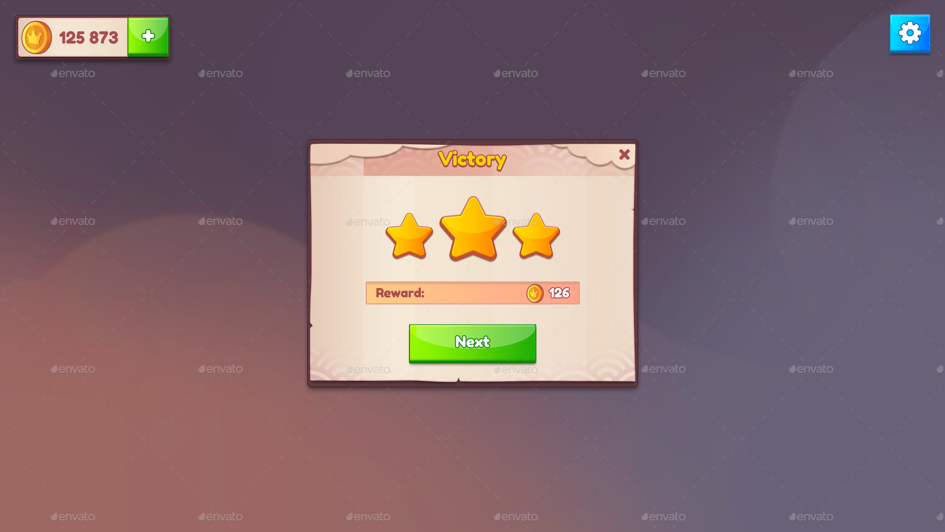 Paper GUI pack by KartInnka | GraphicRiver