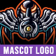 Spider robot mascot logo design, Logo Templates | GraphicRiver