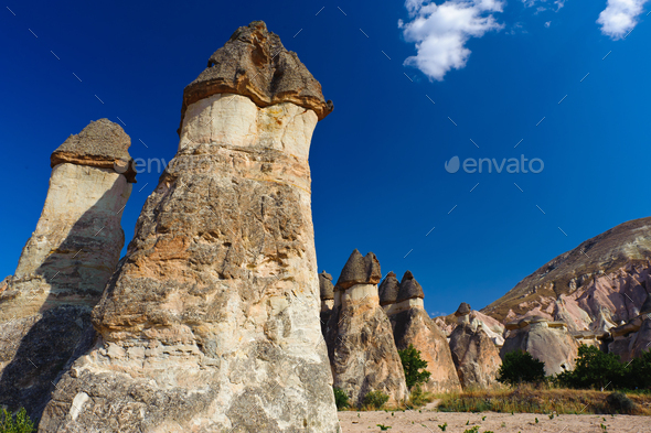 Bizzare rocks in Cappadocia, Turkey Stock Photo by staRRush | PhotoDune