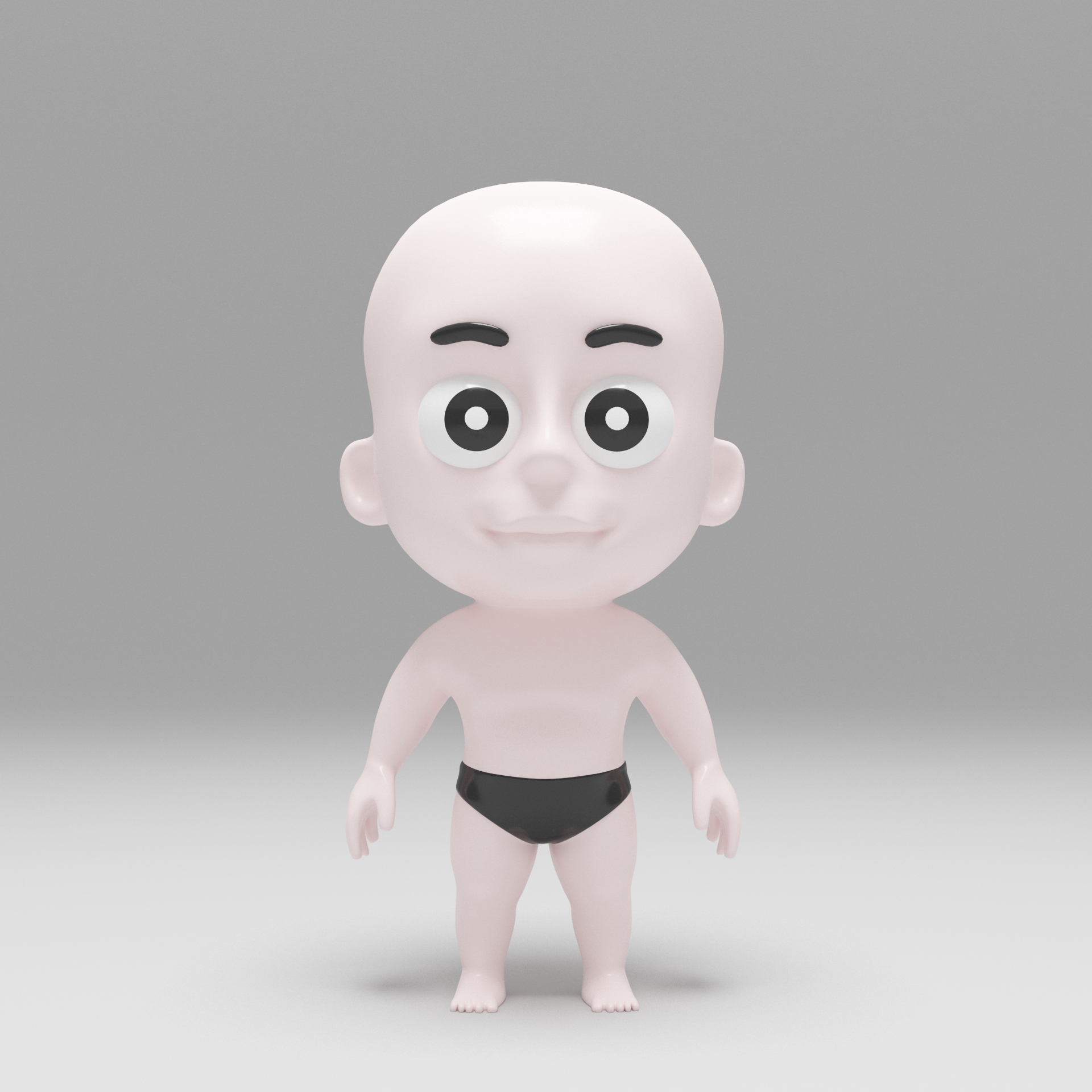 Baby base mesh by coc3d | 3DOcean
