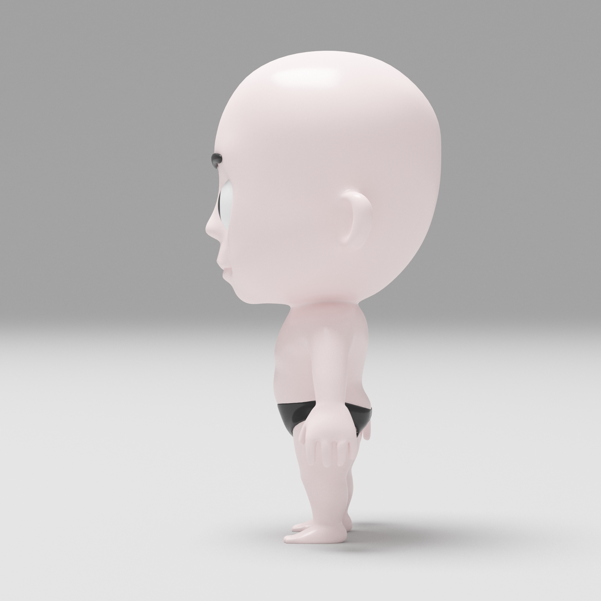 Baby base mesh by coc3d | 3DOcean