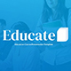 Educate - Education Course Powerpoint Template, Presentation Templates
