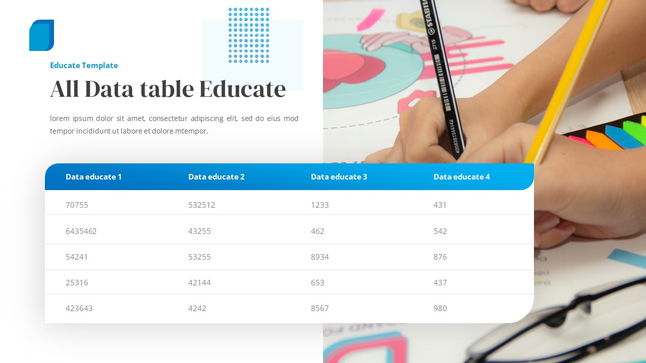Educate - Education Course Powerpoint Template, Presentation Templates