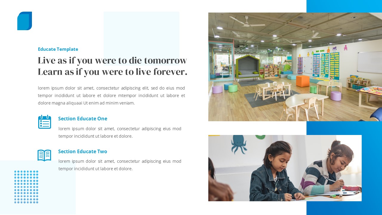 Educate - Education Course Keynote Template by onelinerdesign ...