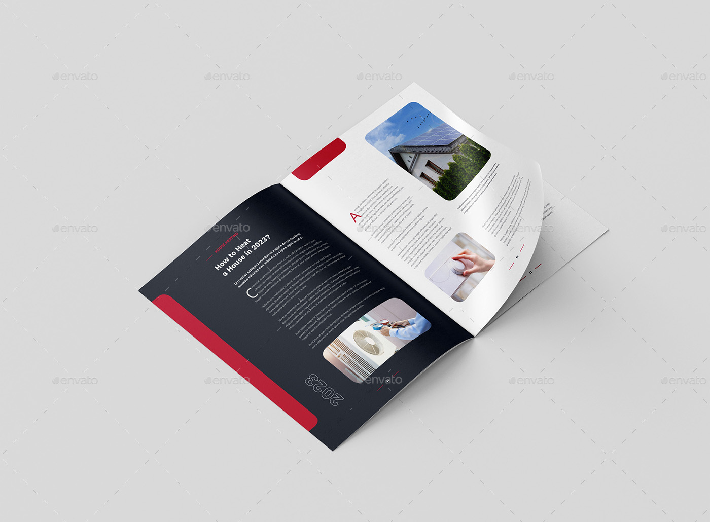 Solar Energy Magazine Template by artbart2 | GraphicRiver