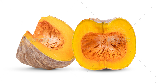 pumpkin slice isolated on white Stock Photo by spamas | PhotoDune