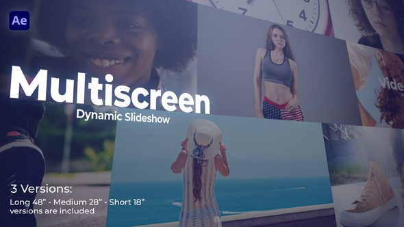Multiscreen Dynamic Slideshow, After Effects Project Files | VideoHive