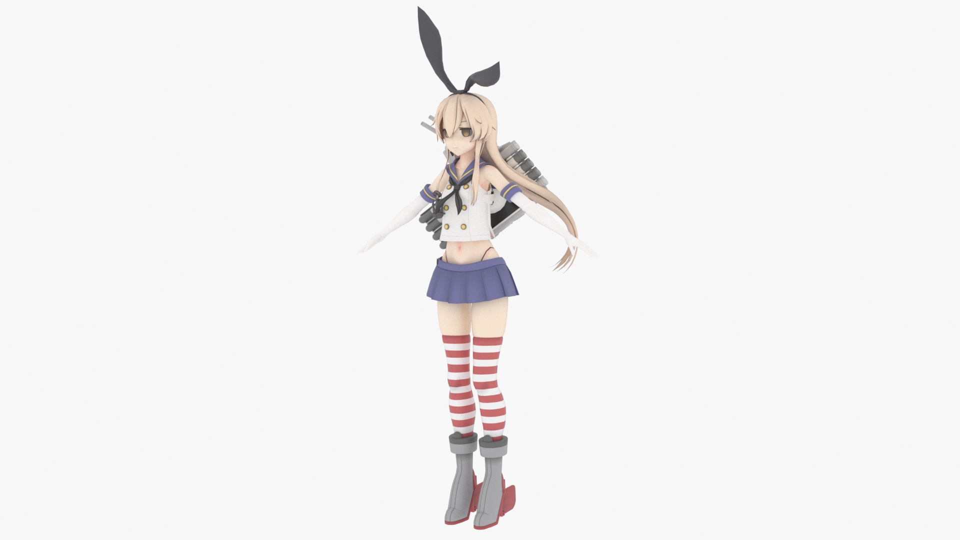 Shimakaze - Kantai Collection by X-Point | 3DOcean