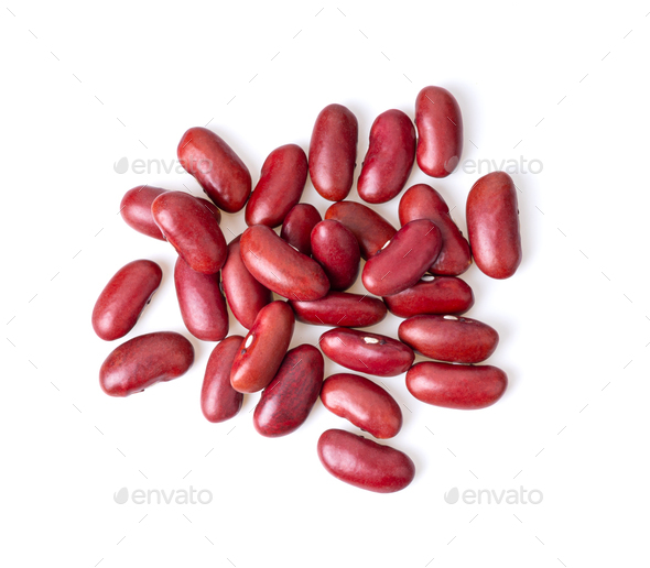 Red bean isolated on white background Stock Photo by spamas | PhotoDune