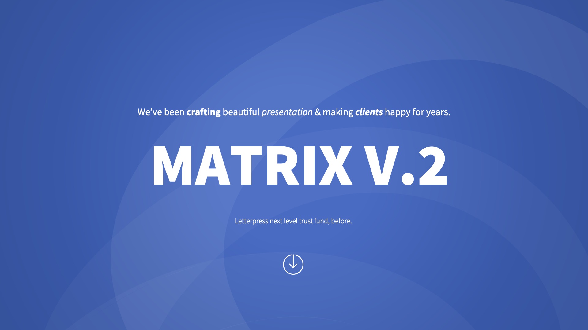 MATRIX V.2 - PowerPoint Infographics Slides, Presentation Templates