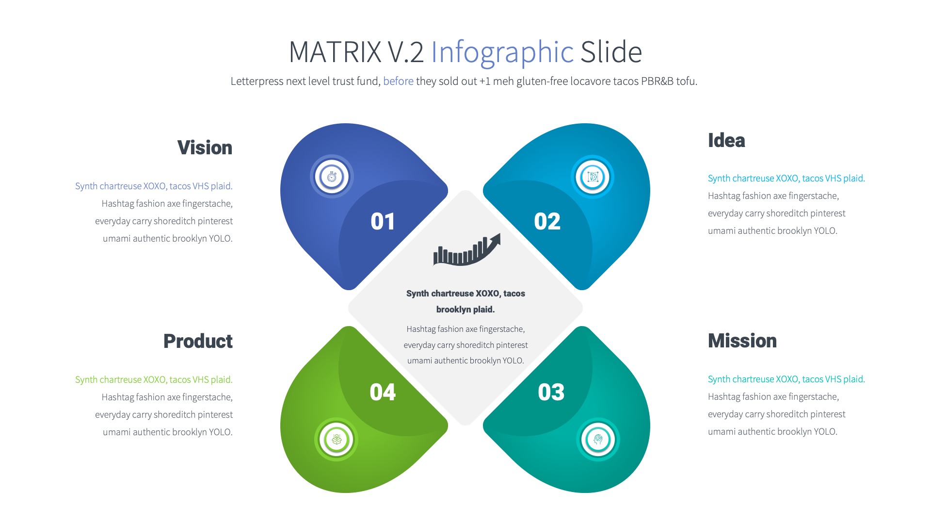 MATRIX V.2 - PowerPoint Infographics Slides, Presentation Templates
