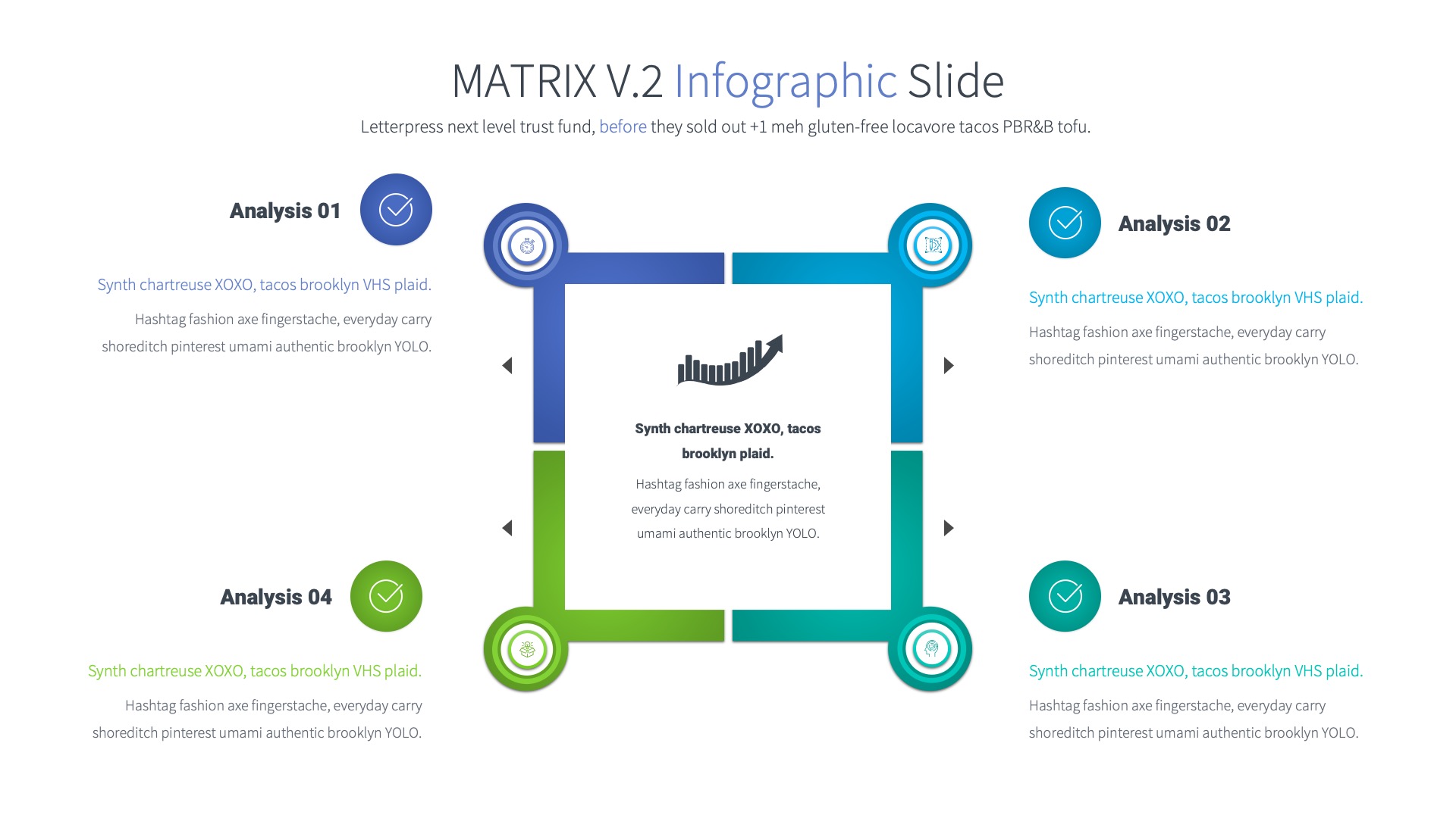 MATRIX V.2 - PowerPoint Infographics Slides, Presentation Templates