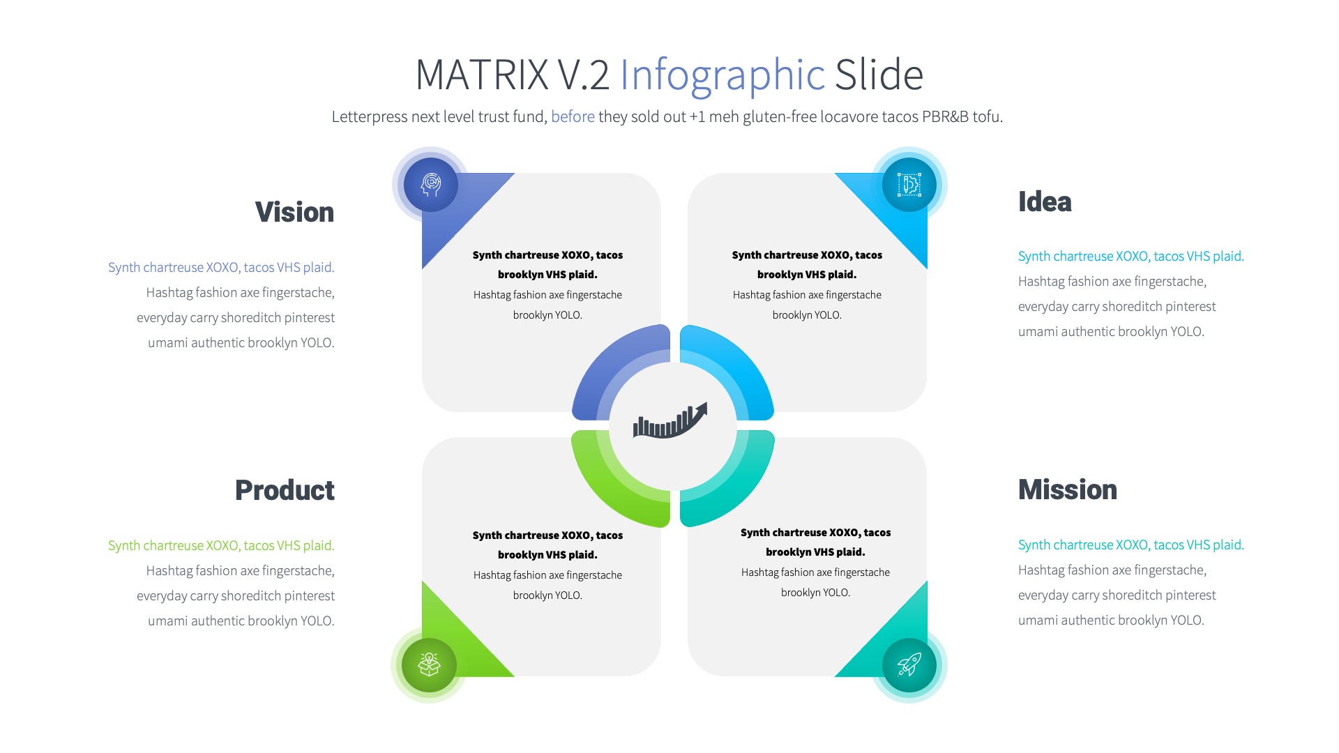 MATRIX V.2 - PowerPoint Infographics Slides, Presentation Templates