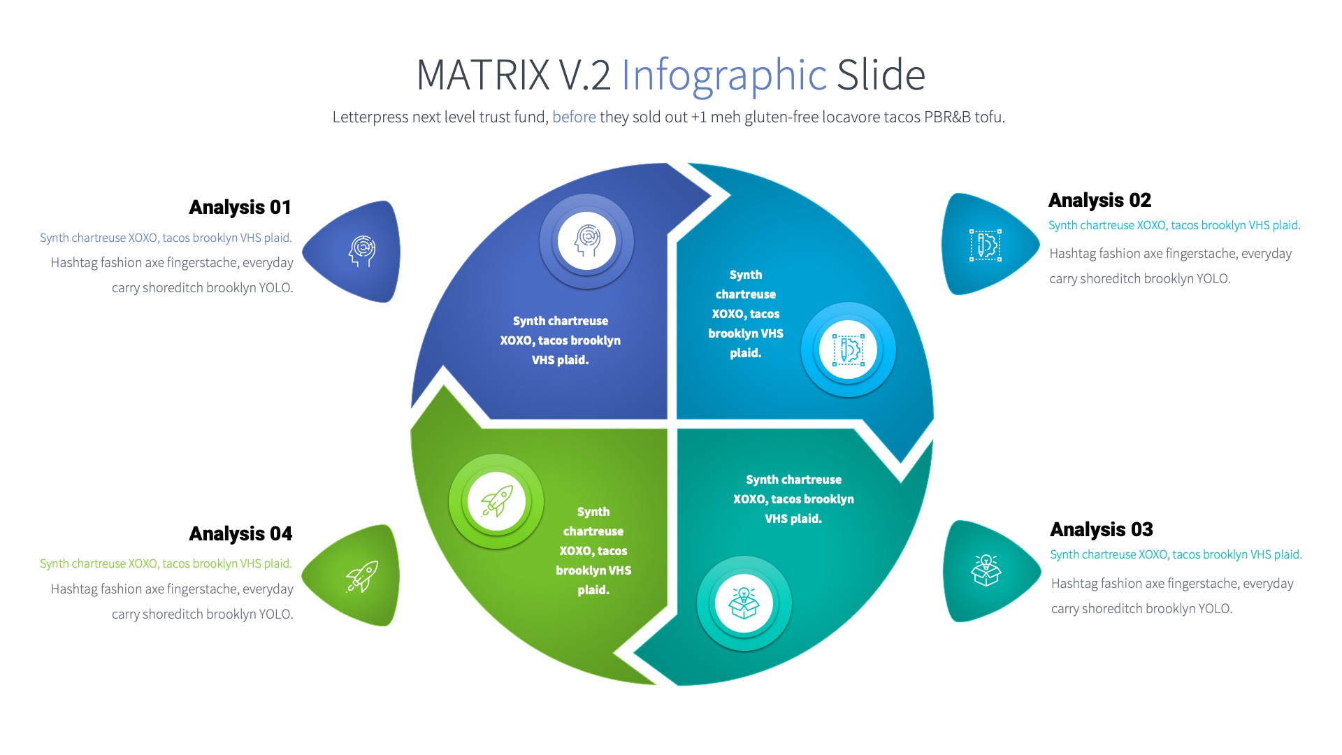 MATRIX V.2 - PowerPoint Infographics Slides, Presentation Templates