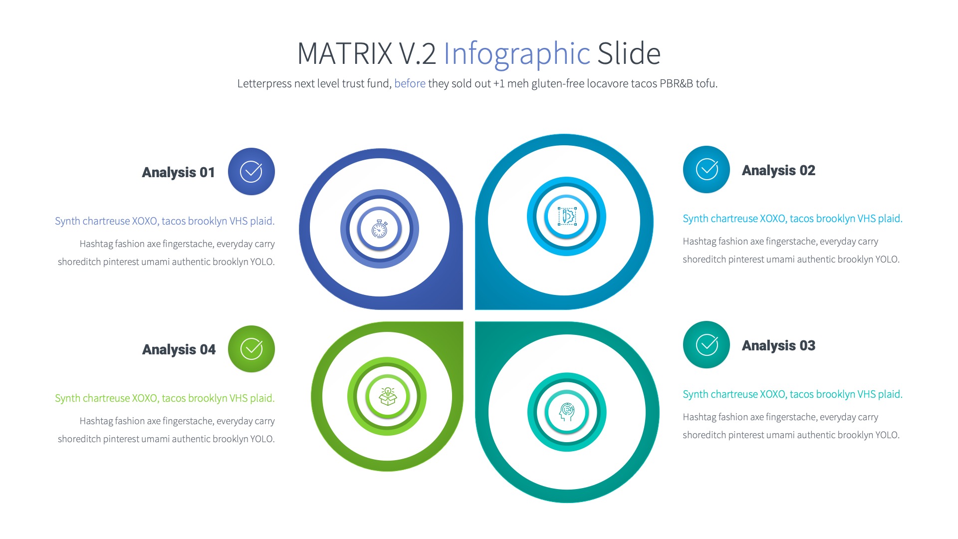 MATRIX V.2 - PowerPoint Infographics Slides, Presentation Templates