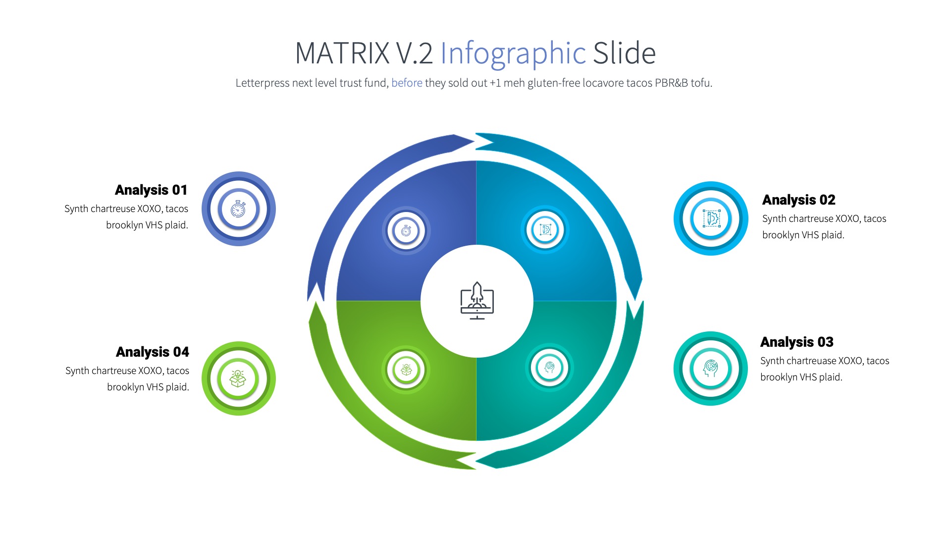 MATRIX V.2 - PowerPoint Infographics Slides, Presentation Templates