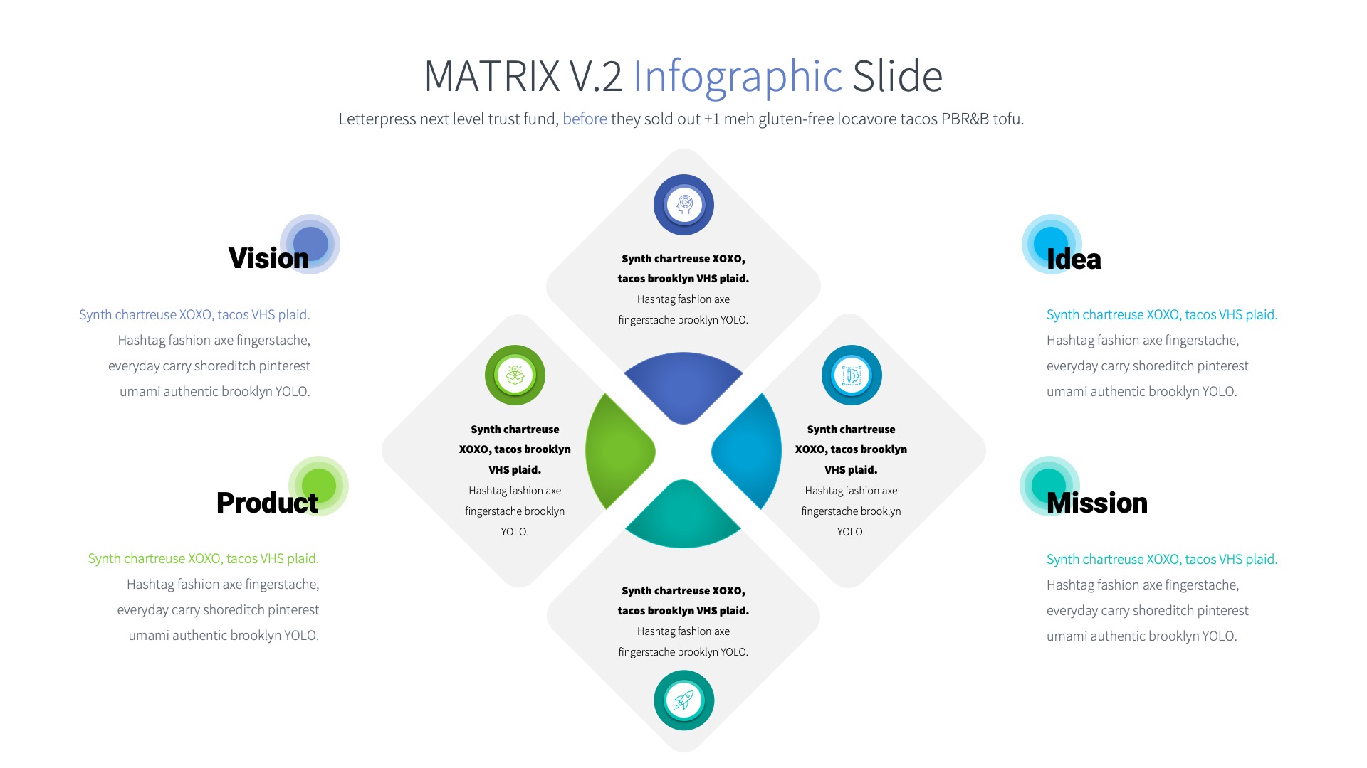 MATRIX V.2 - PowerPoint Infographics Slides, Presentation Templates