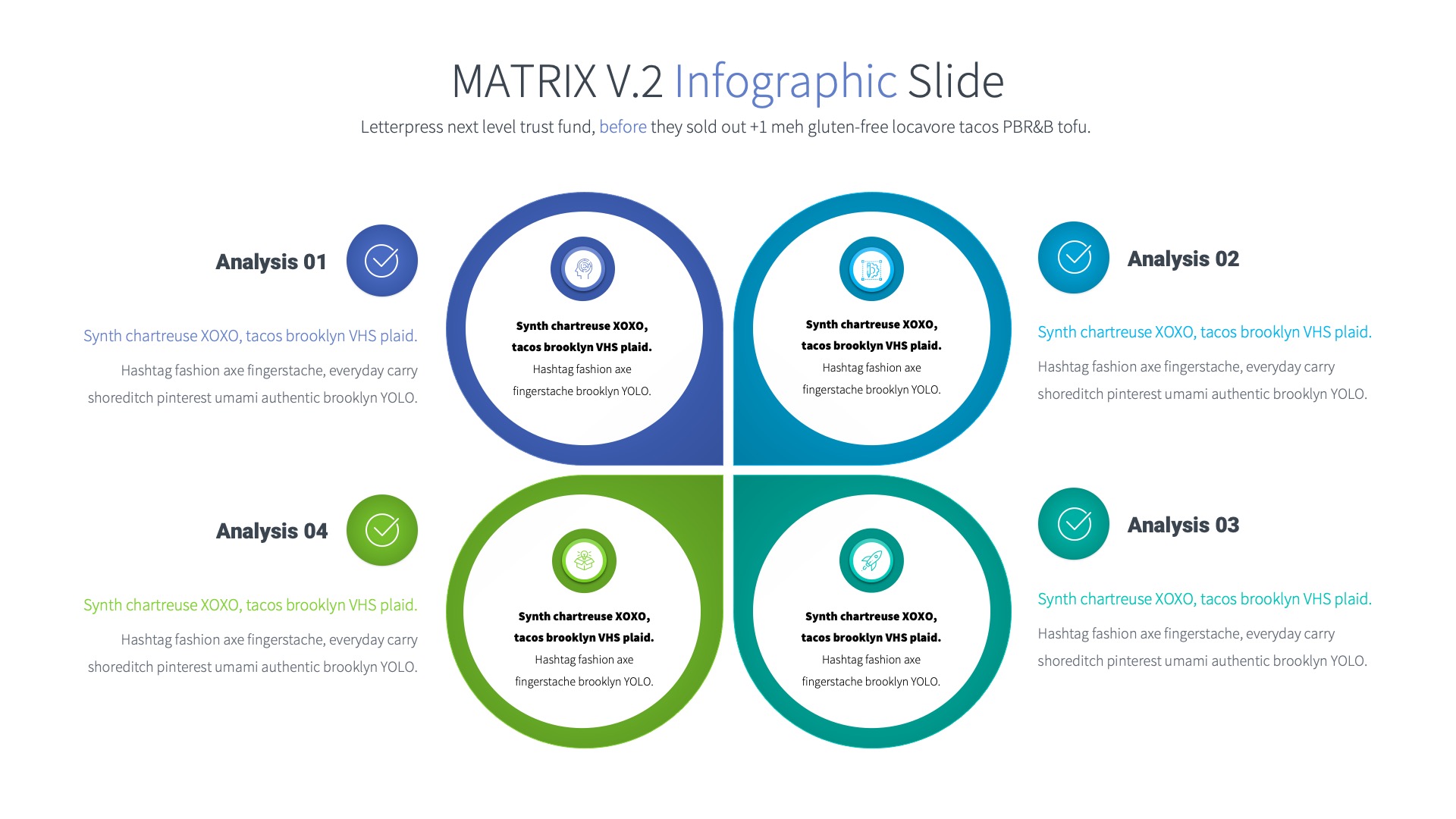 MATRIX V.2 - PowerPoint Infographics Slides, Presentation Templates