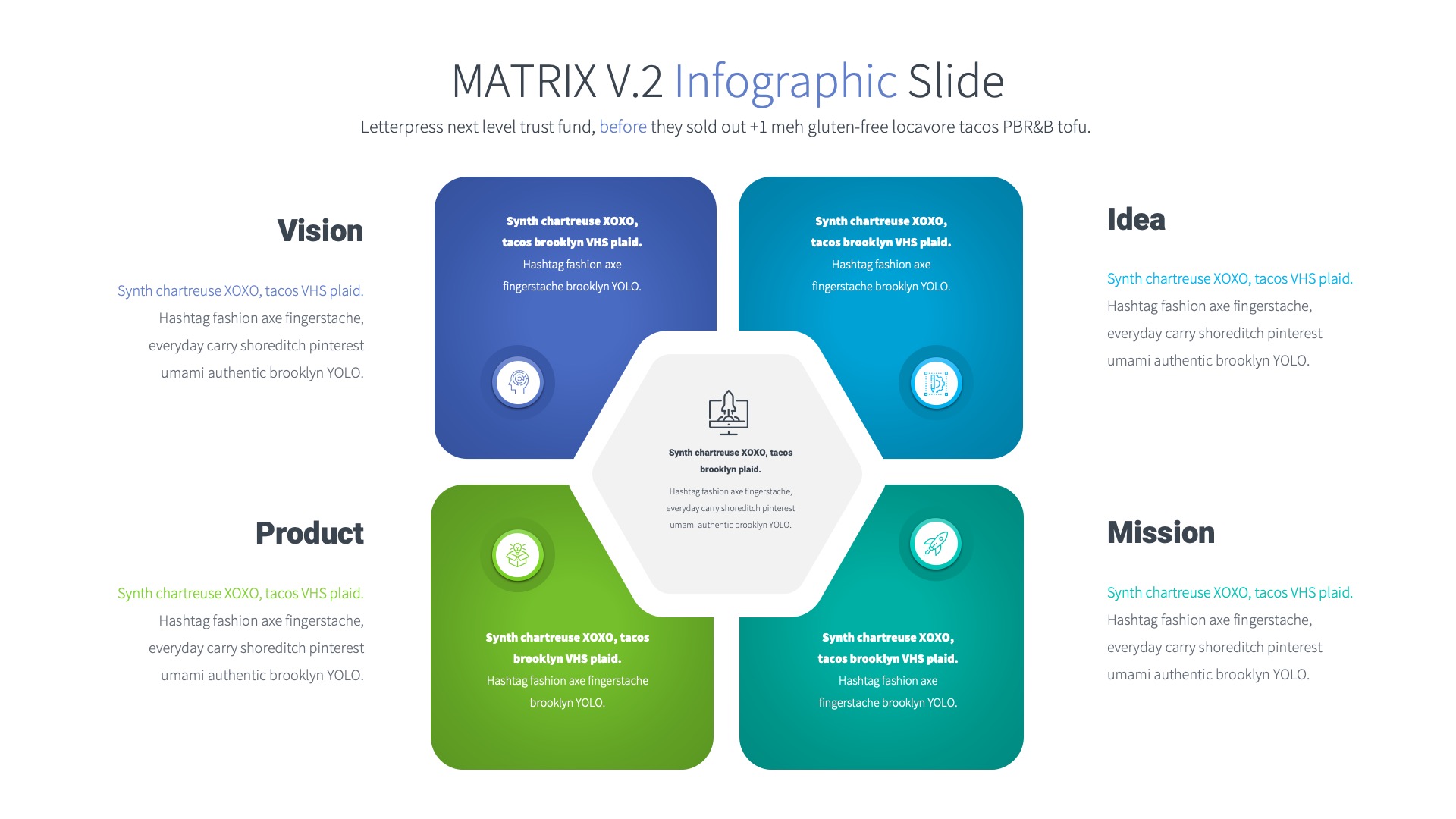 MATRIX V.2 - PowerPoint Infographics Slides, Presentation Templates