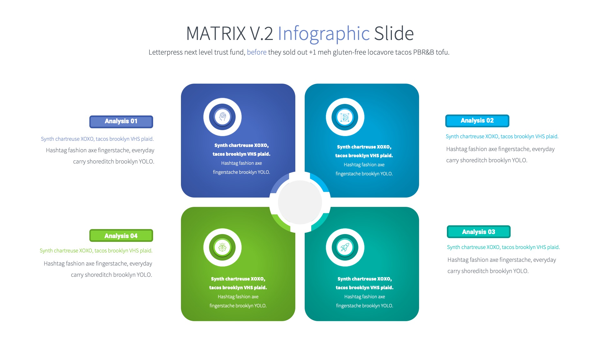 MATRIX V.2 - PowerPoint Infographics Slides, Presentation Templates