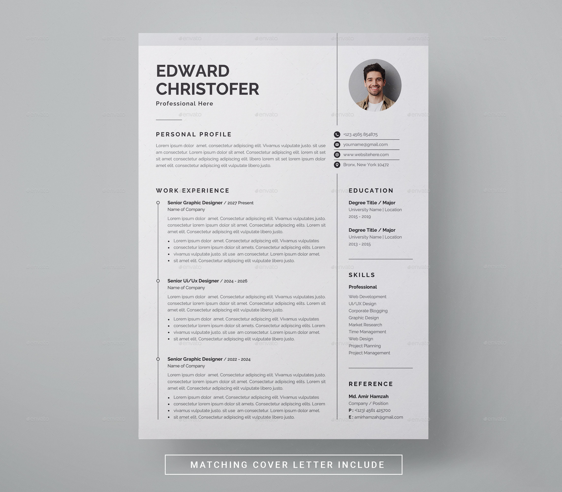 Resume, Print Templates | GraphicRiver