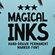 Magical Inks Font, Fonts | GraphicRiver