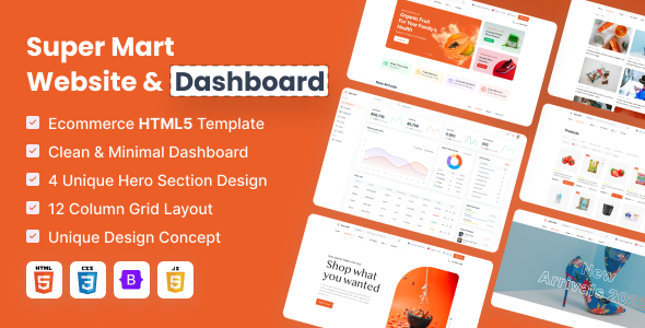 Supper Mart - Attractive ecommerce HTML Template by themeies | ThemeForest