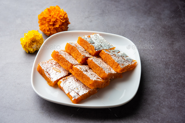 Moti Pak or Motichur barfi/motichoor burfi is a popular indian sweet ...