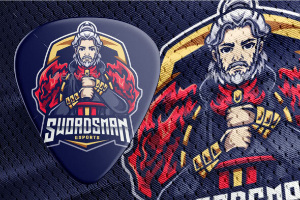 Swordsman Esport Logo, Logo Templates | GraphicRiver