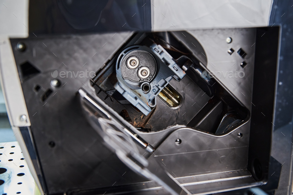 Automatic coffee machine maintenance Stock Photo by Lazy_Bear | PhotoDune