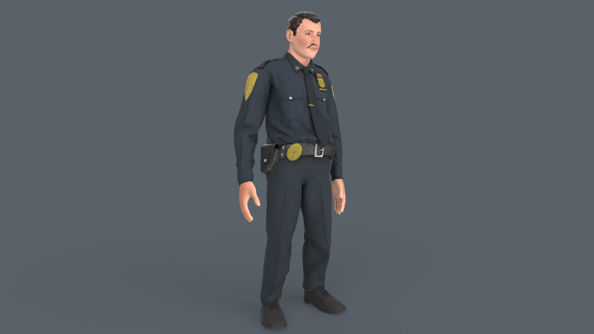 Police Man by Dofaco | 3DOcean