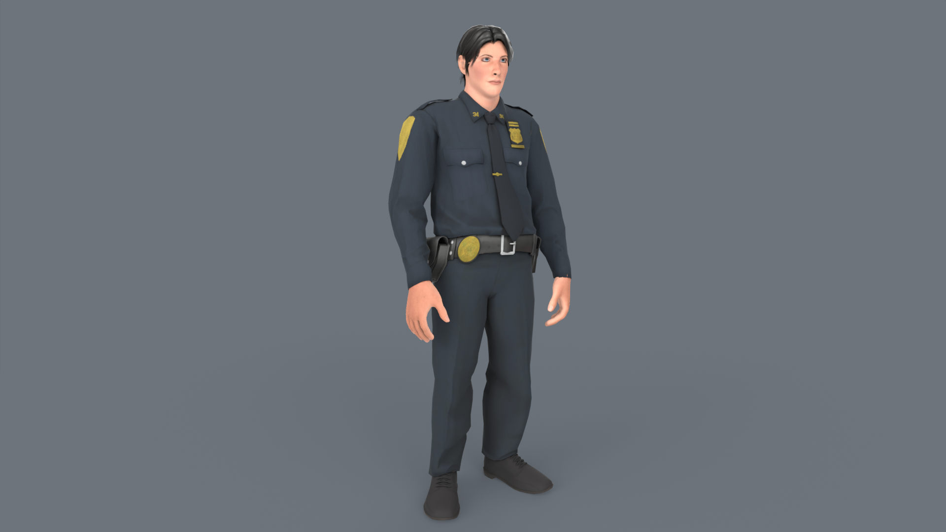 Police Boy by Dofaco | 3DOcean
