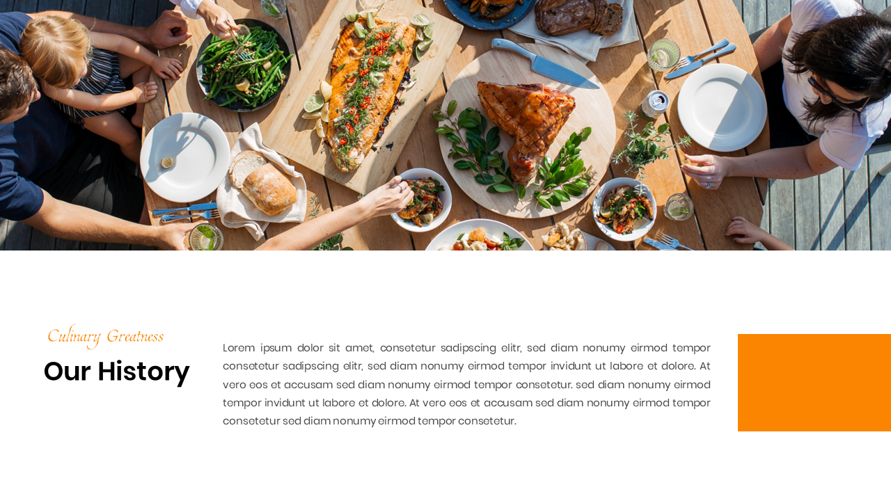 Culinary – Food Restaurant PowerPoint Template, Presentation Templates