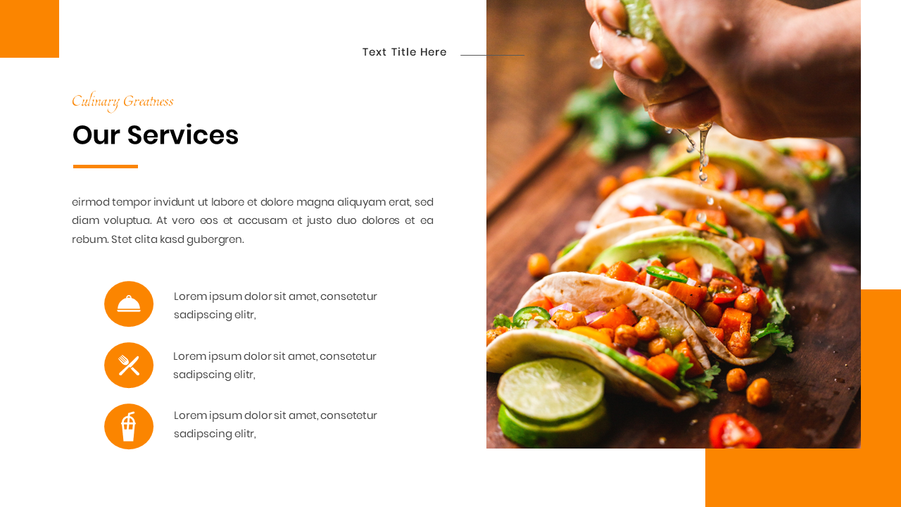 Culinary – Food Restaurant PowerPoint Template, Presentation Templates