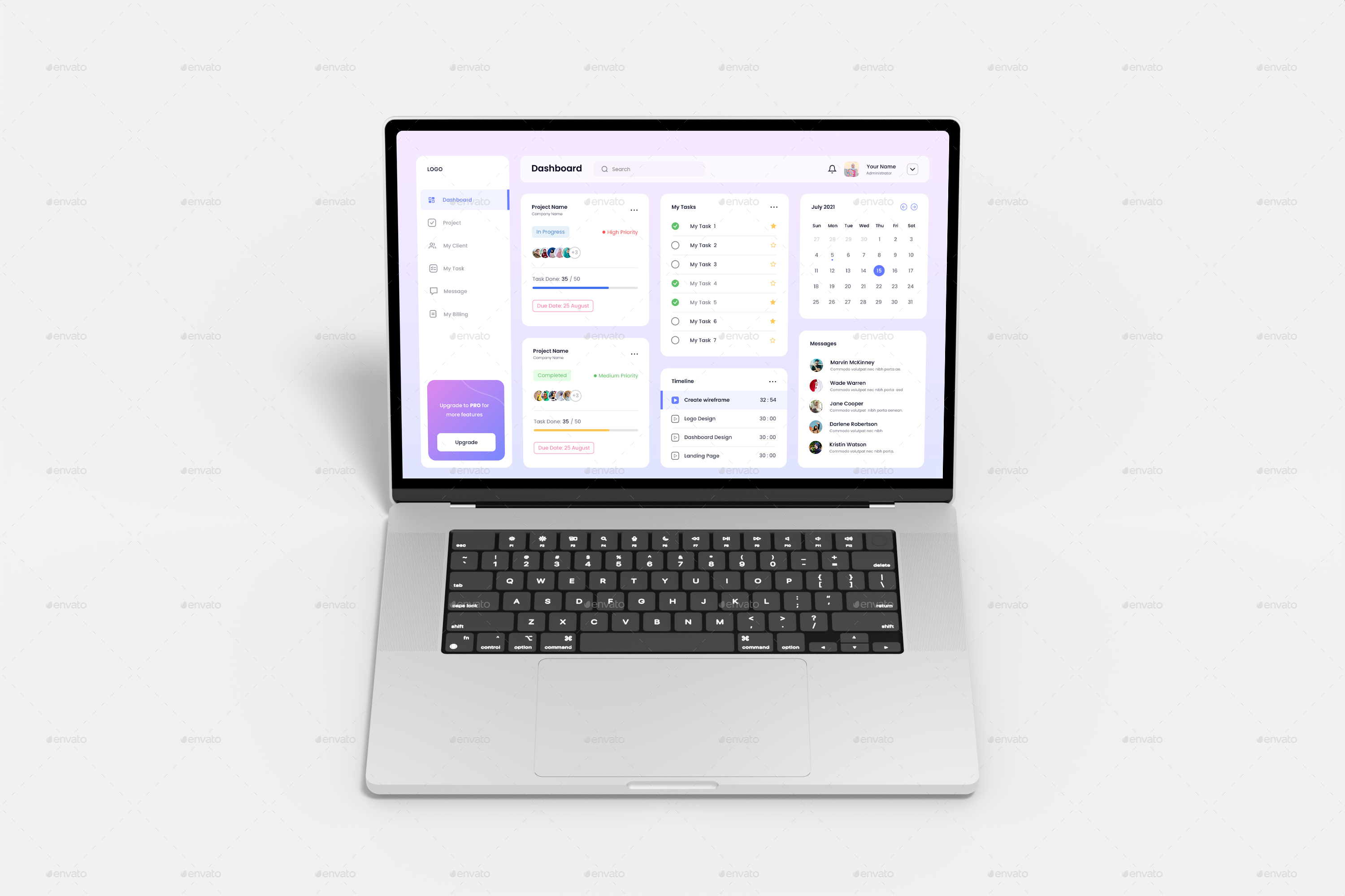 Laptop Mockup, Graphics | GraphicRiver