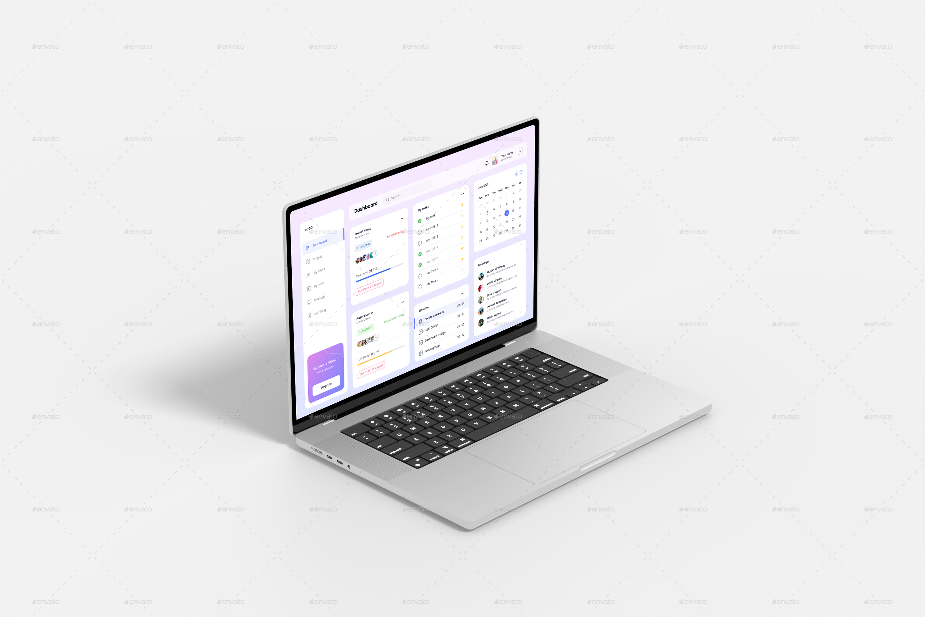 Laptop Mockup, Graphics | GraphicRiver