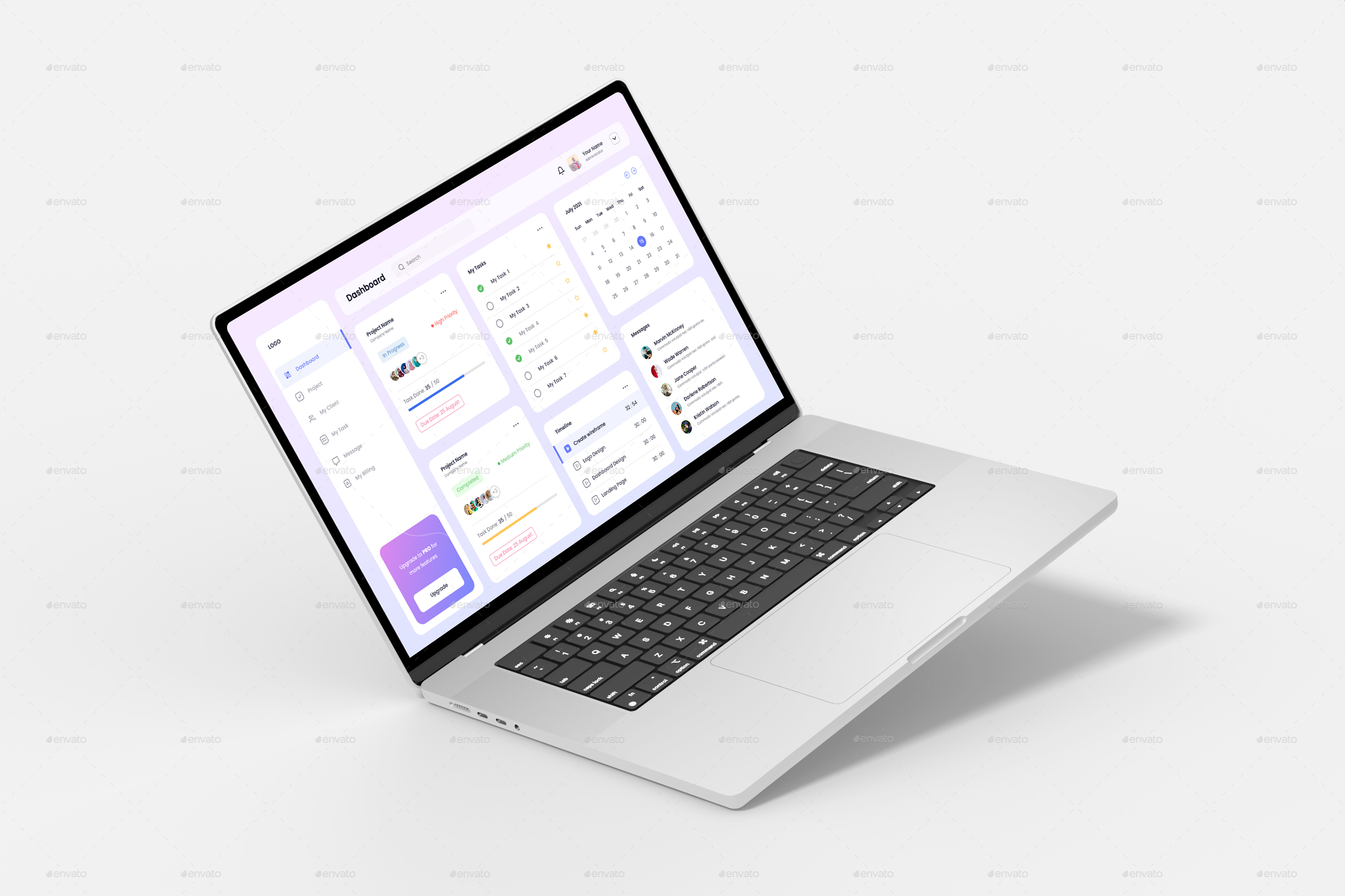 Laptop Mockup, Graphics | GraphicRiver