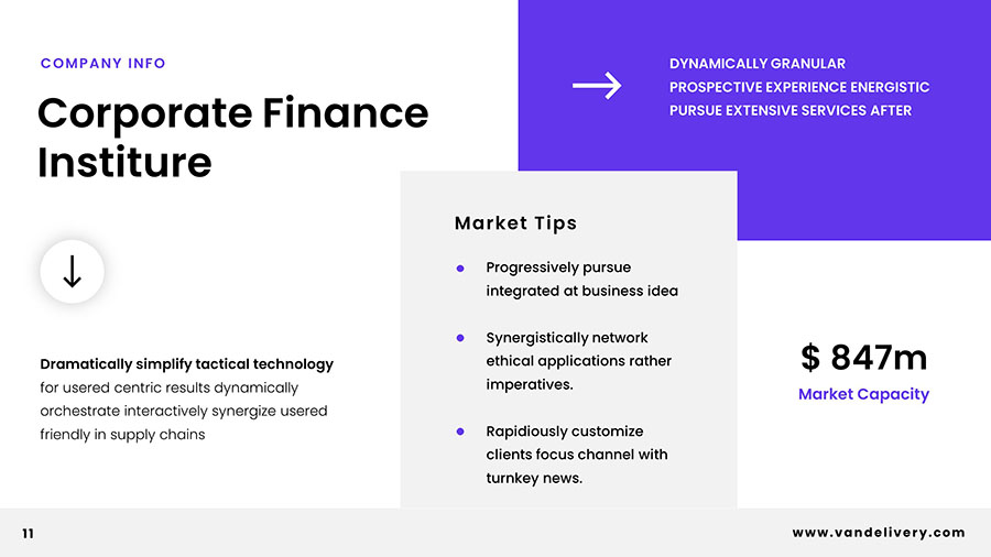 Corporate Business Powerpoint Presentation, Presentation Templates