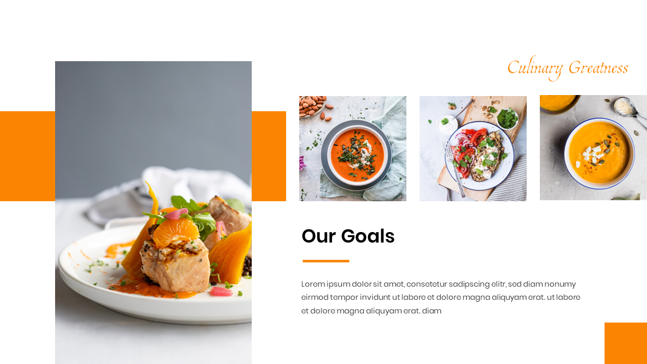 Culinary – Food Restaurant Google Slide Template, Presentation Templates