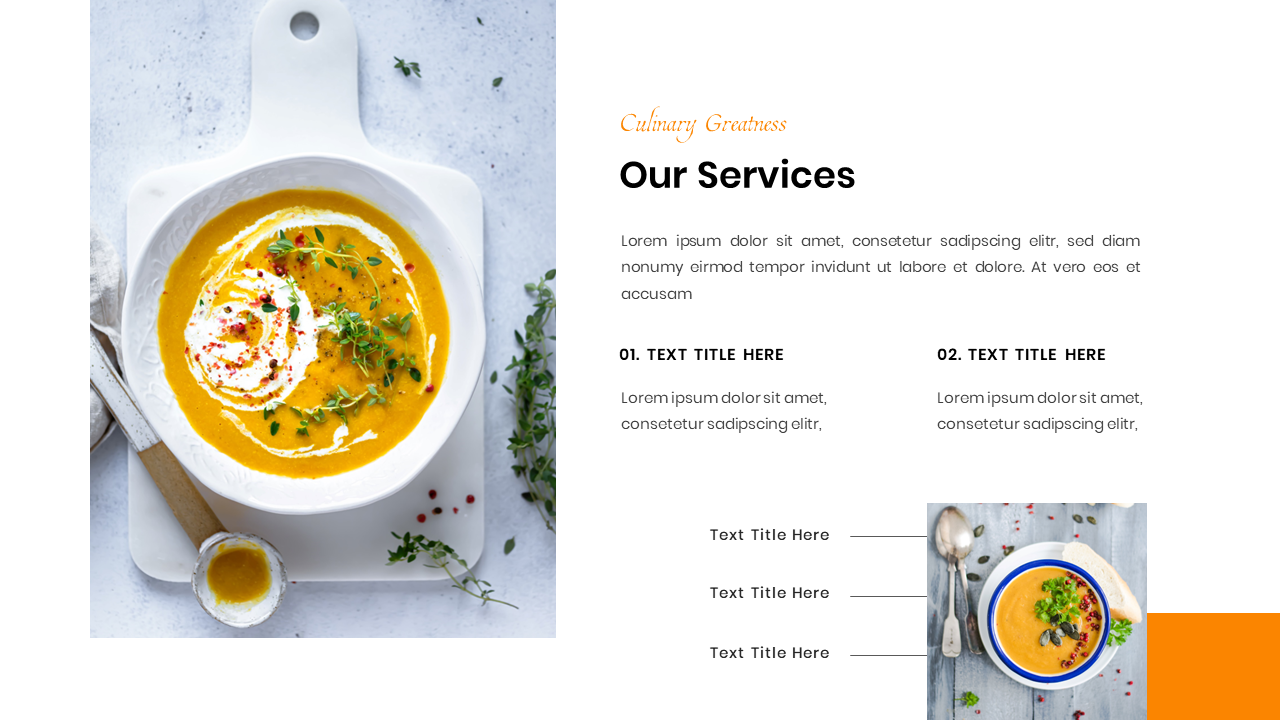Culinary – Food Restaurant Google Slide Template, Presentation Templates