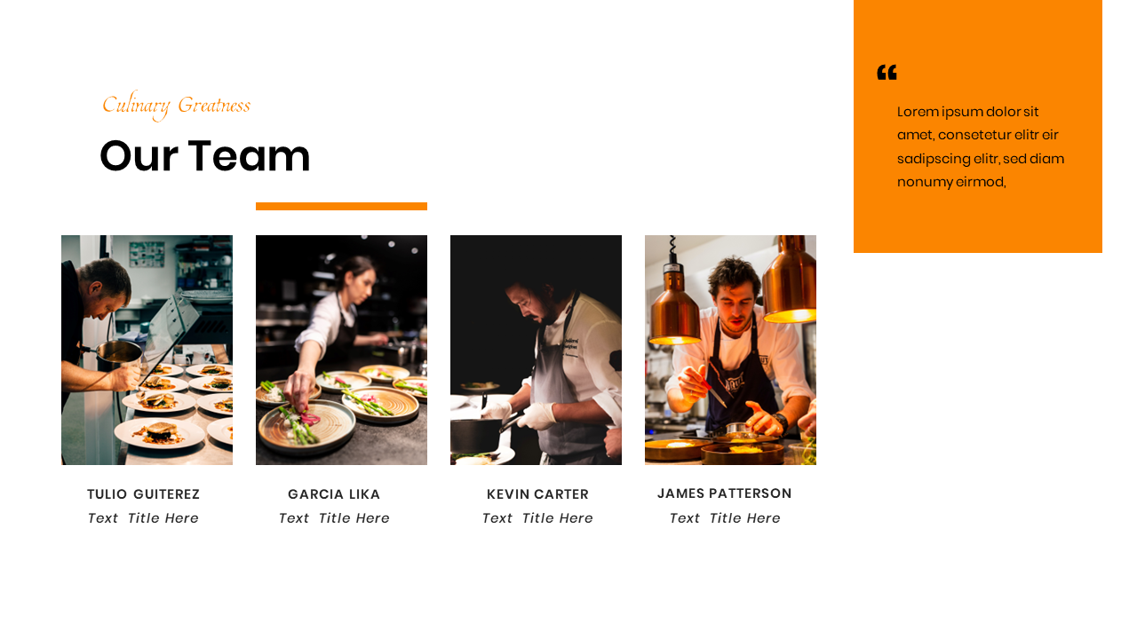 Culinary – Food Restaurant Google Slide Template, Presentation Templates