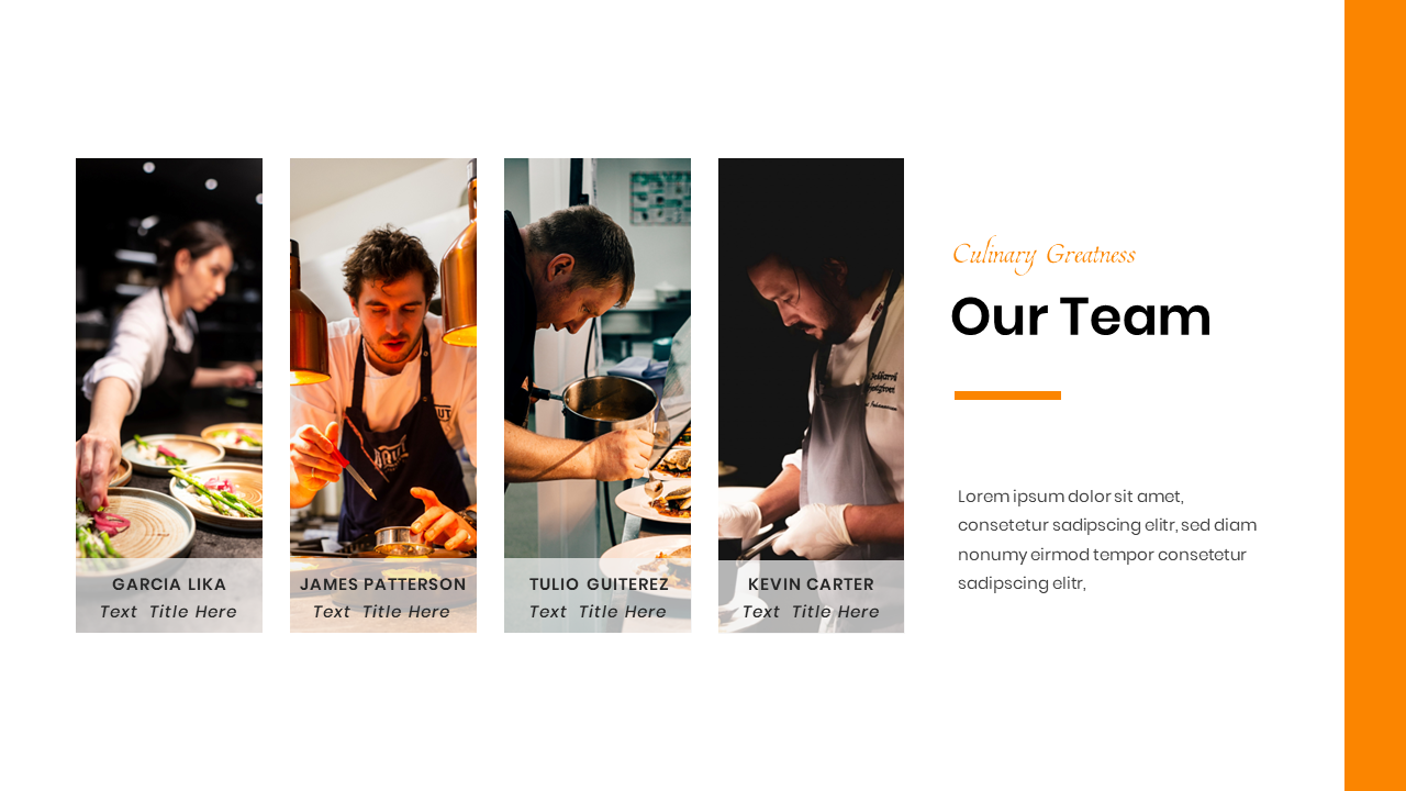 Culinary – Food Restaurant Google Slide Template, Presentation Templates