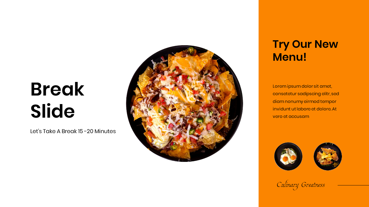 Culinary – Food Restaurant Google Slide Template, Presentation Templates