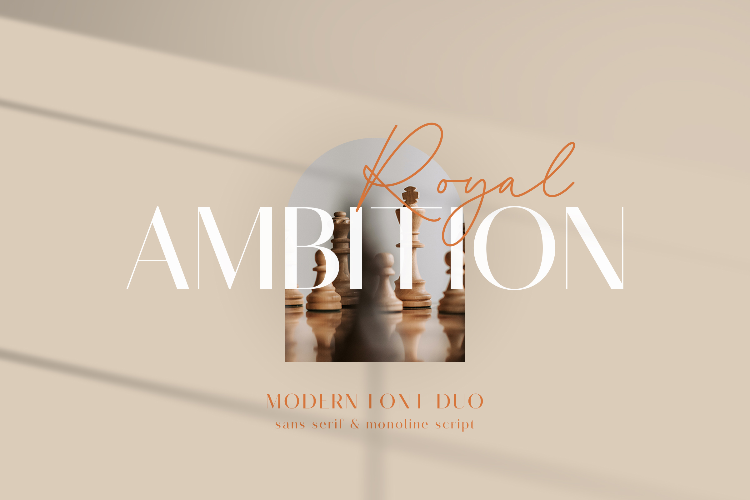 Royal Ambition - Font Duo, Fonts | GraphicRiver