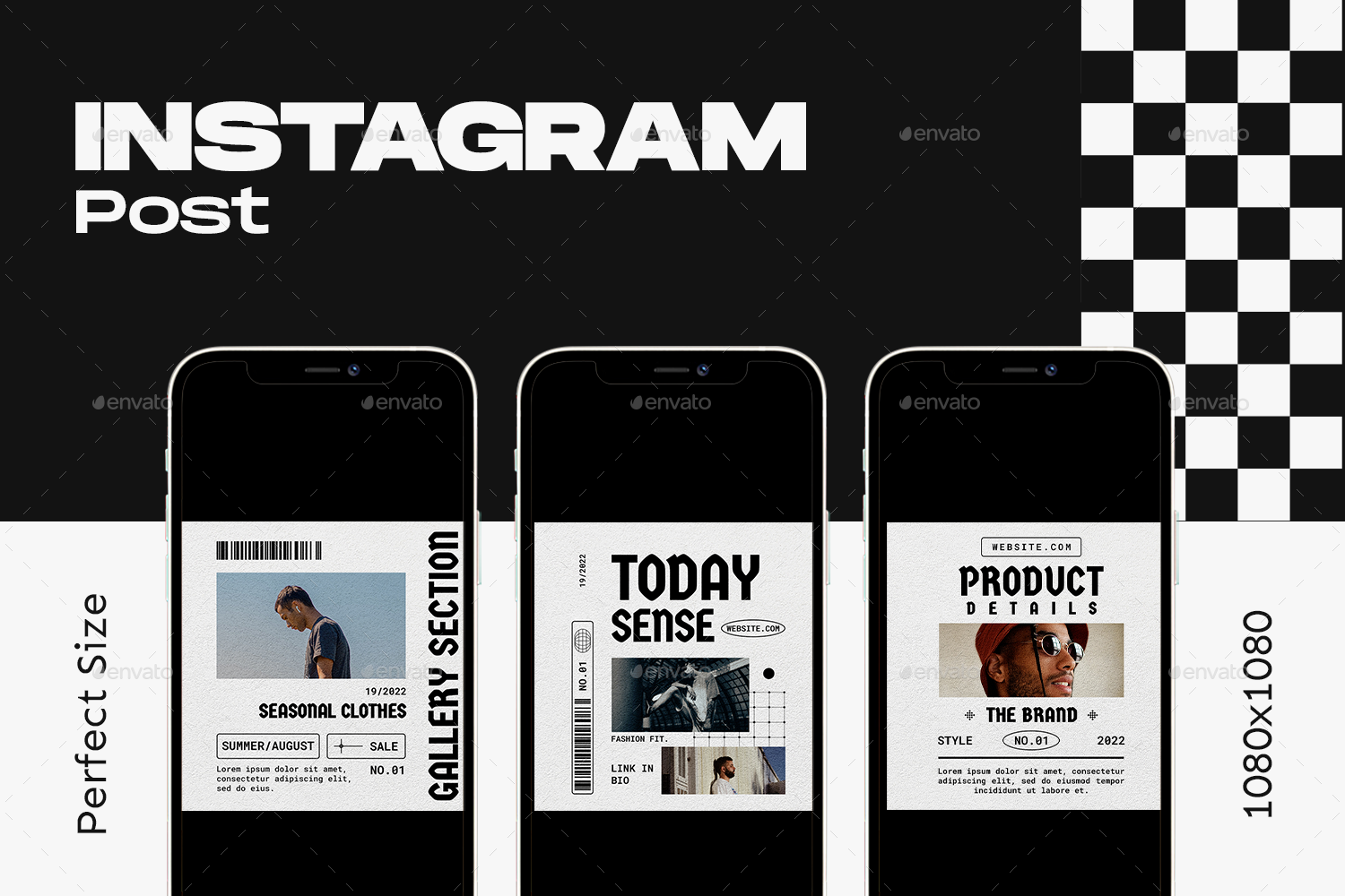 Faller Streetwear Instagram Template, Web Elements | GraphicRiver
